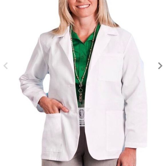 White Swan | Jackets & Coats | Nwt M Scrubs Meta Medical Coat | Poshmark